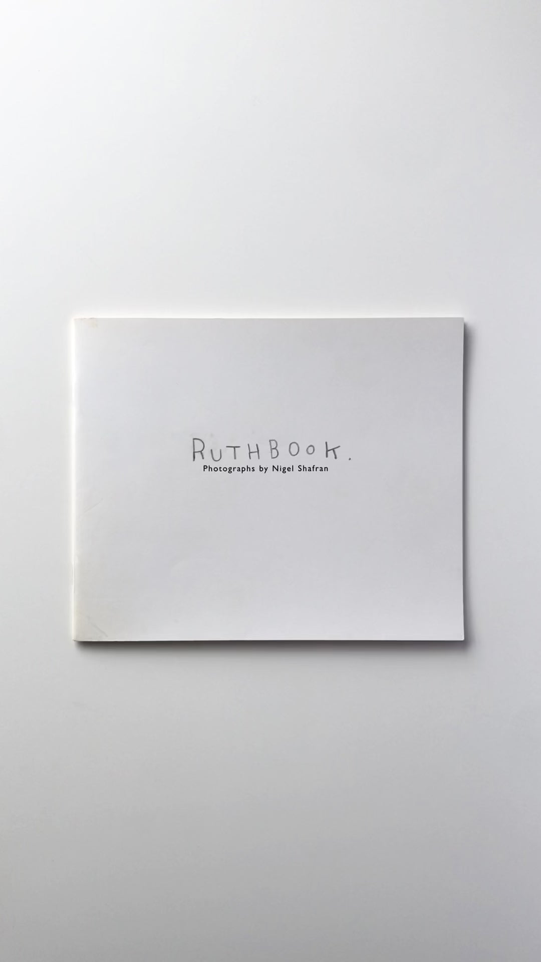 Ruthbook by Nigel Shafran – IACK